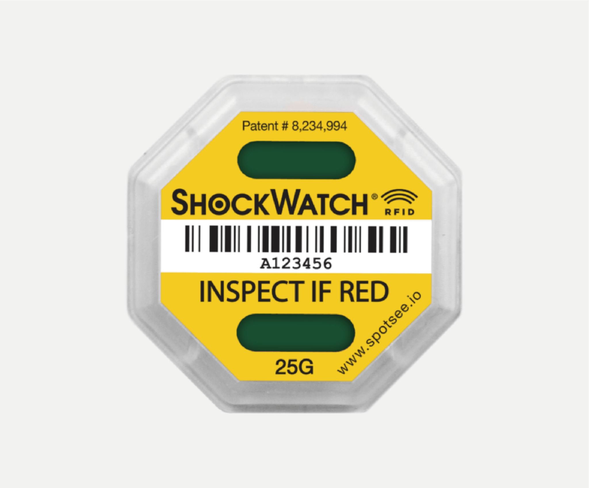 《2023》ShockWatch 2 Impact Indicators Shock Watch 2, Field Armable | SpotSee